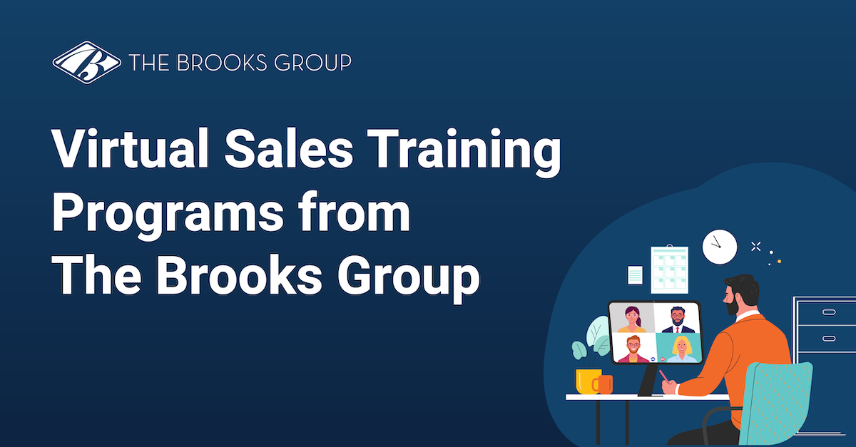 Virtual Sales Training Programs from The Brooks Group